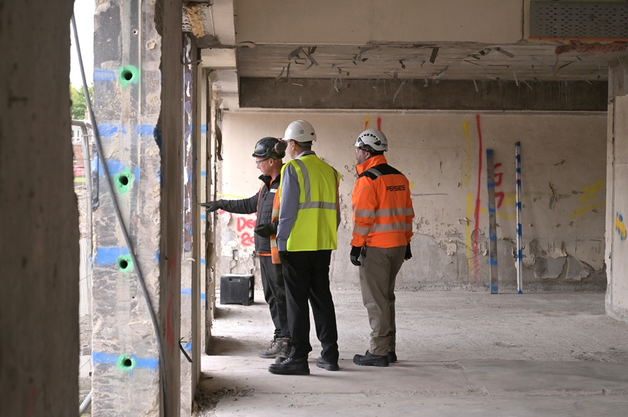 December date for Motherwell towers demolition | Scottish Construction Now
