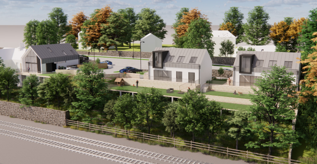 Three homes proposed above Dundee railway embankment | Scottish ...