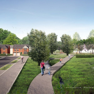 Planning permission approved for new 340-home neighbourhood at Almond ...