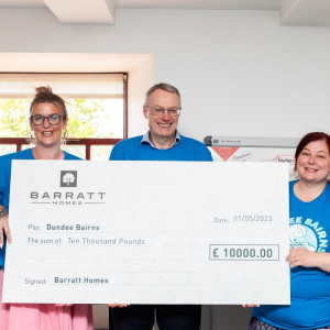 Barratt Developments Scotland donates £10,000 to help tackle food ...