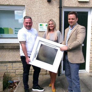 Sidey delivers £1.5m windows and doors boost for Muirhouse tenants ...