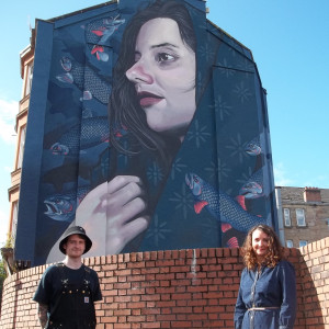 Thenue Housing mural takes shape in Glasgow’s East End | Scottish ...