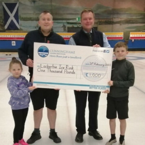 Cunninghame Housing Association donates £1,000 to Lockerbie Ice Rink ...