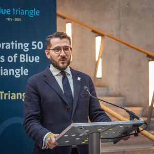 Blue Triangle marks 50th anniversary at Scottish Parliament | Scottish ...