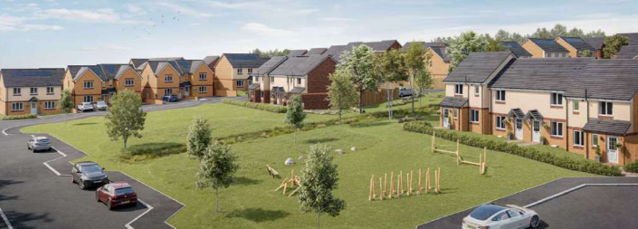 Persimmon unveils plans for 191 homes in Beith | Scottish Construction Now