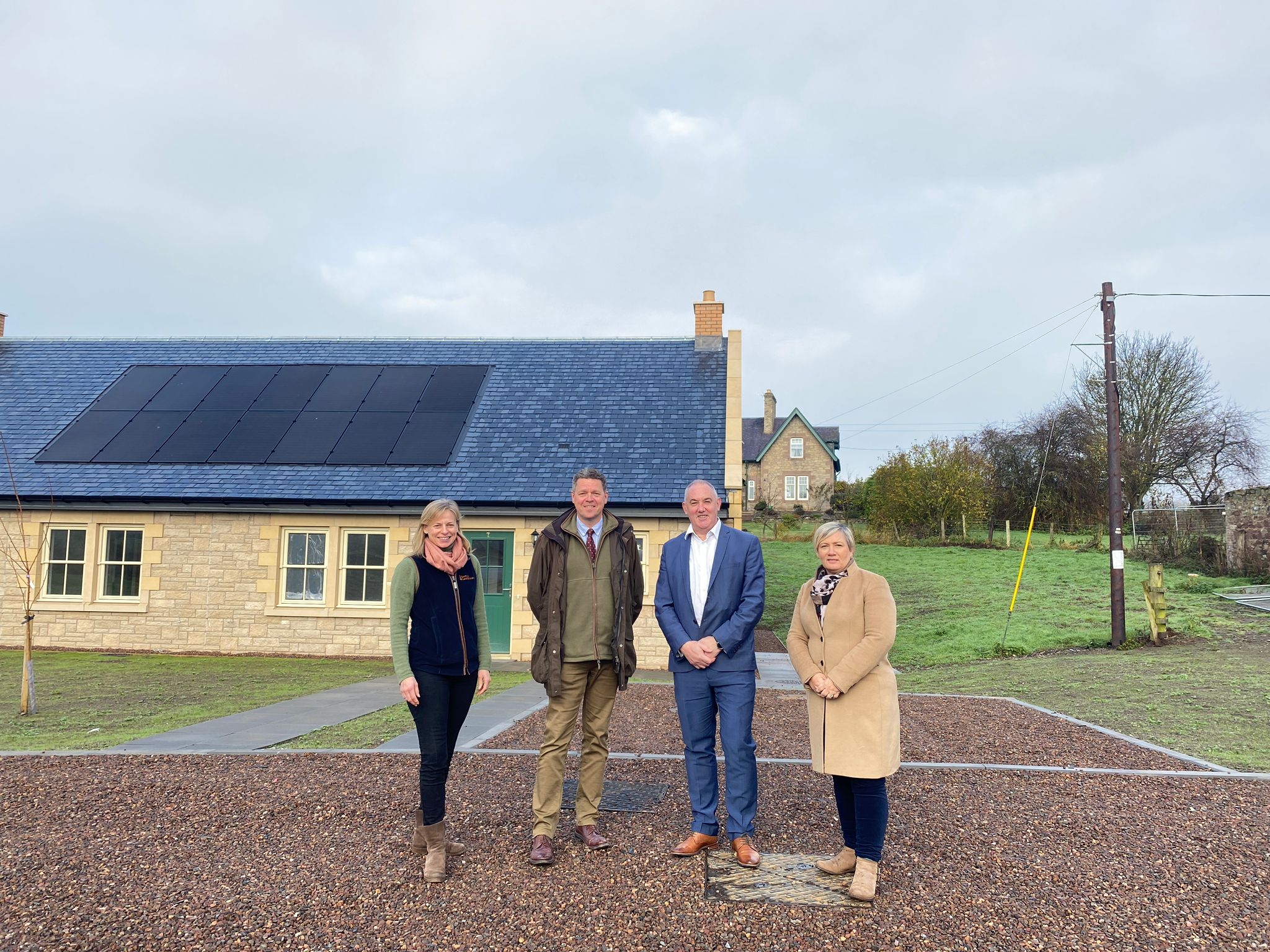 Housing minister visits award-winning Hirsel Estate | Scottish Housing News