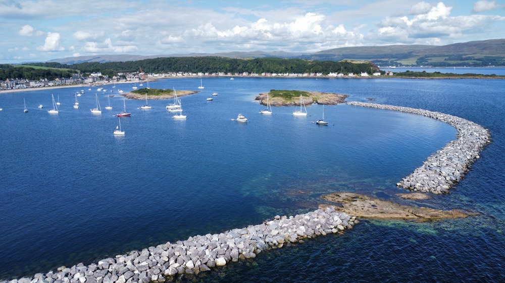 Millport Flood Protection Scheme completed | Scottish Housing News