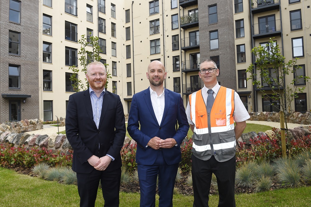 Barratt Developments welcomes local MSP to Merchant Quay | Scottish ...