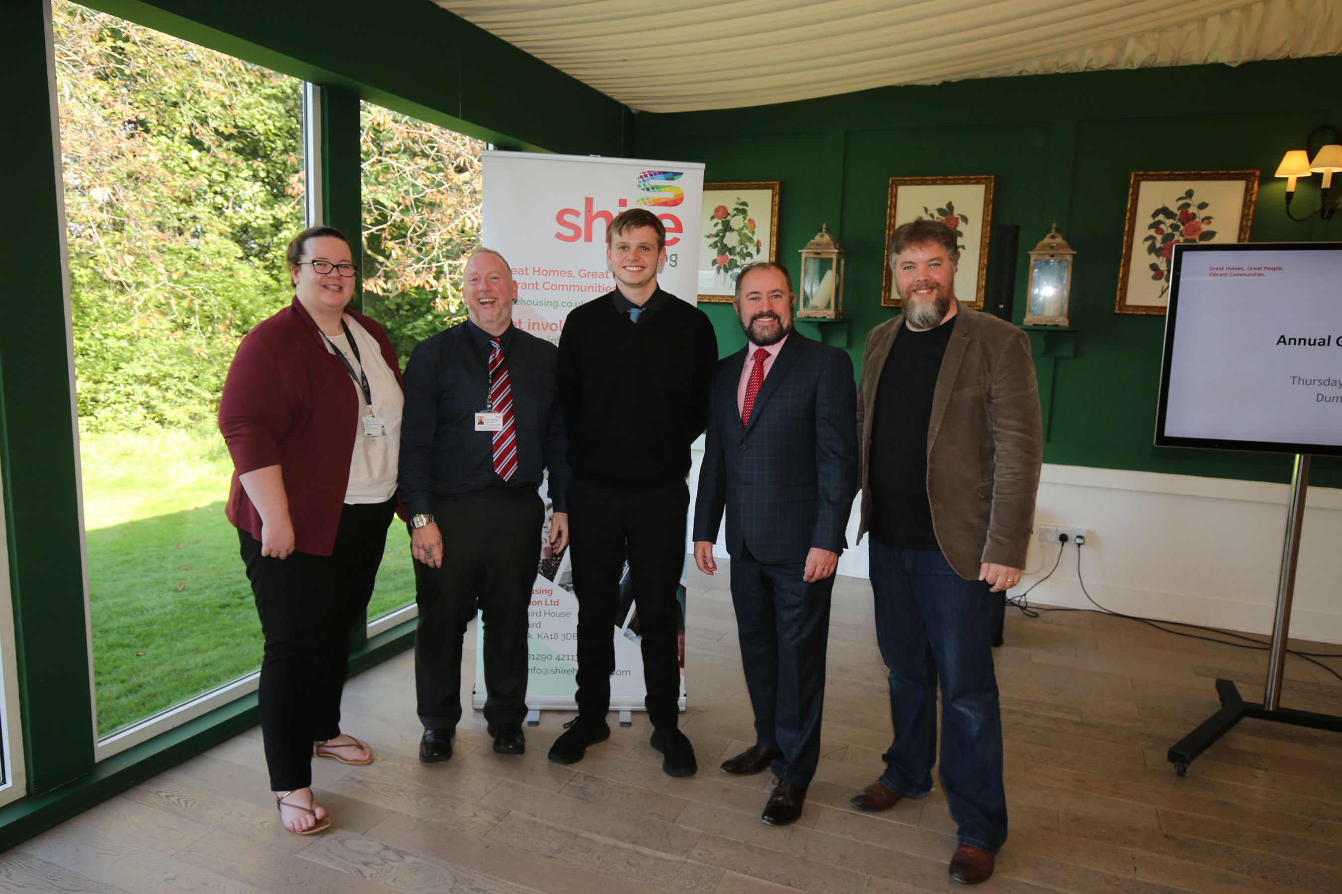 Shire Housing Association celebrates achievements at AGM | Scottish ...